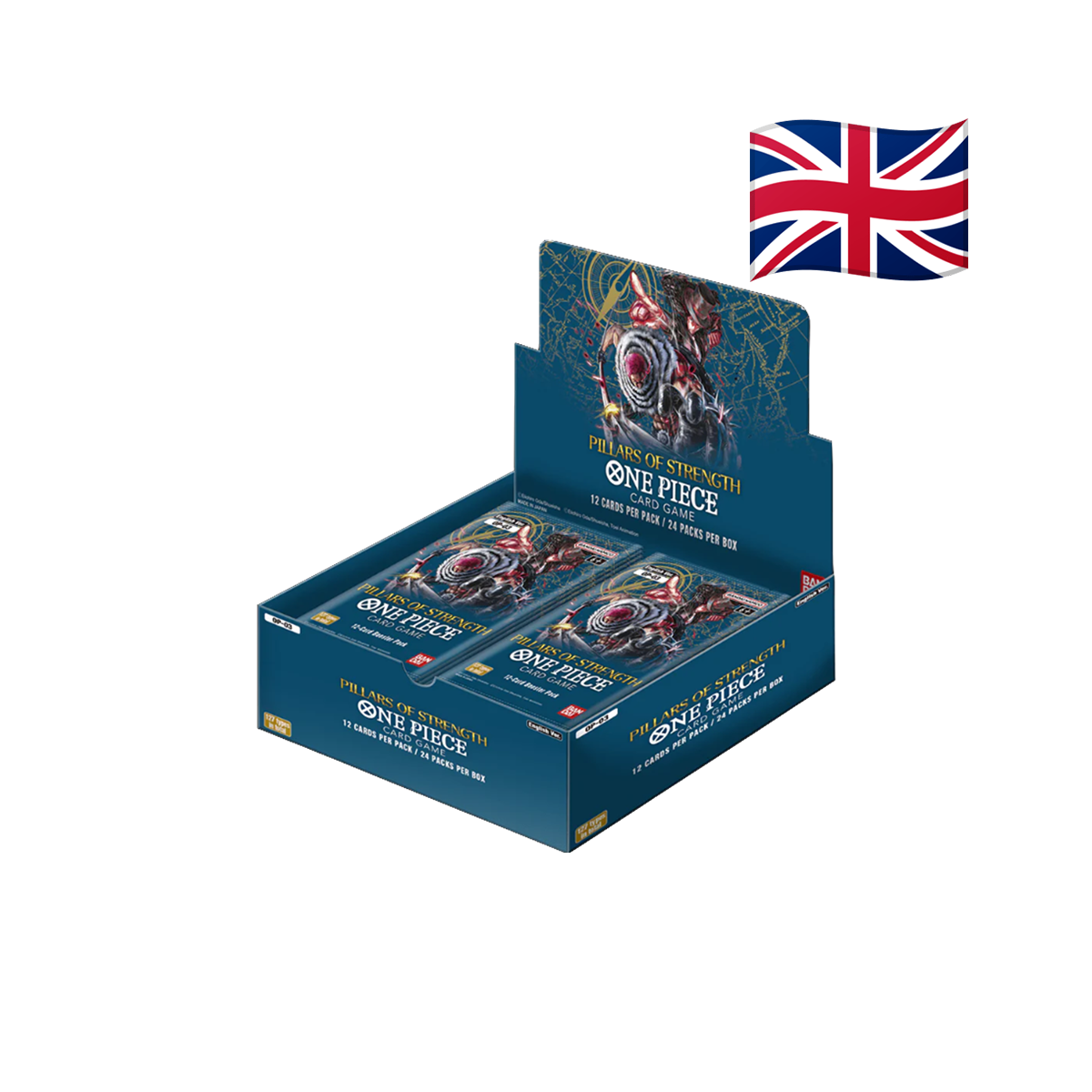 One Piece OP-03 Pillars of Strength / Migthy Enemy Booster Box Englis