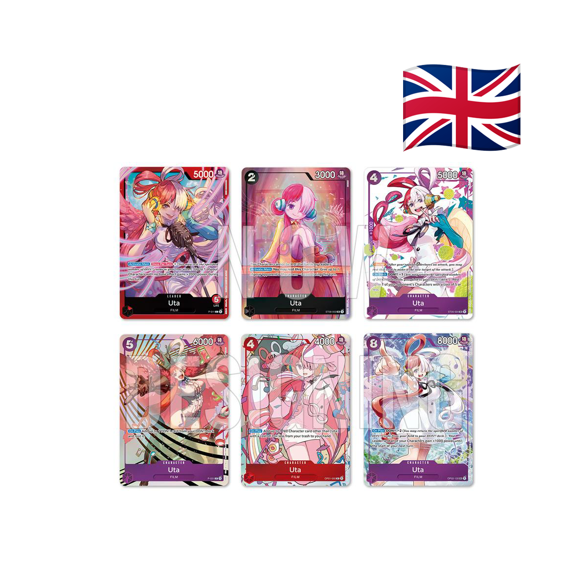 One Piece Card Game Uta Collection EN