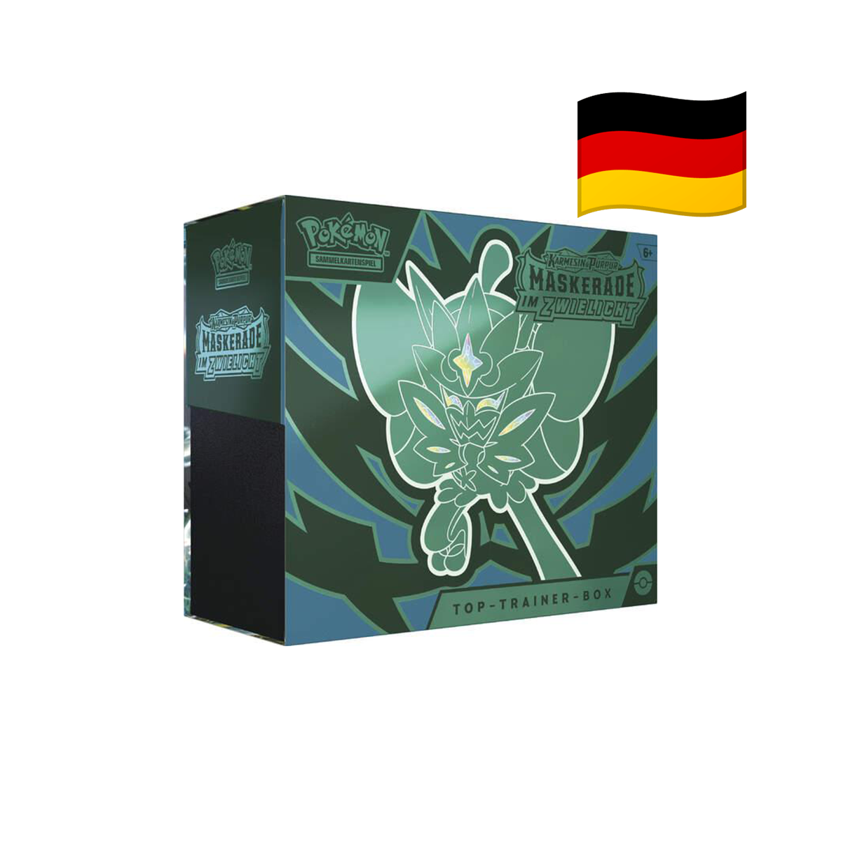 Pokémon KP06 Maskerade im Zwielicht Top Trainer Box DE