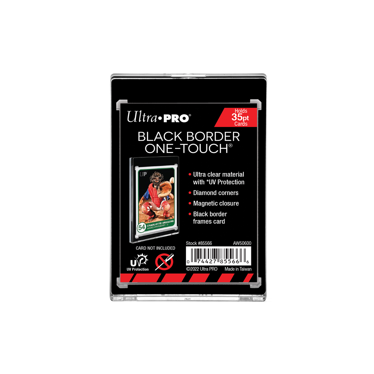 Ultra PRO 35PT Black Border UV ONE-TOUCH Magnetic Holder