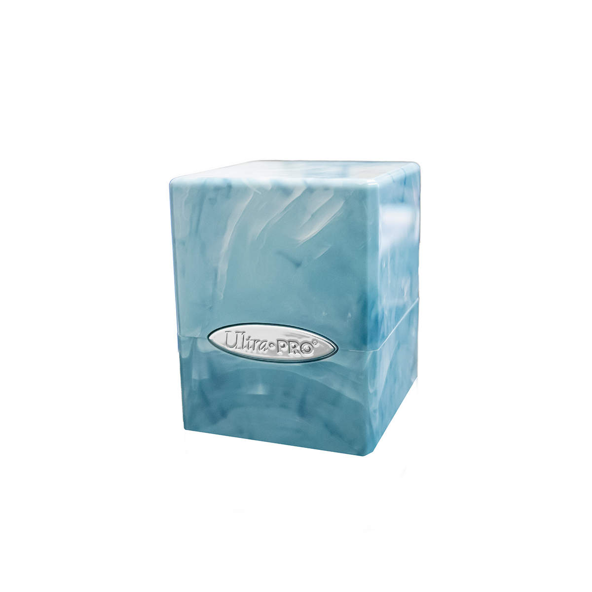 Ultra PRO Marble Satin Tower - Light Blue / White