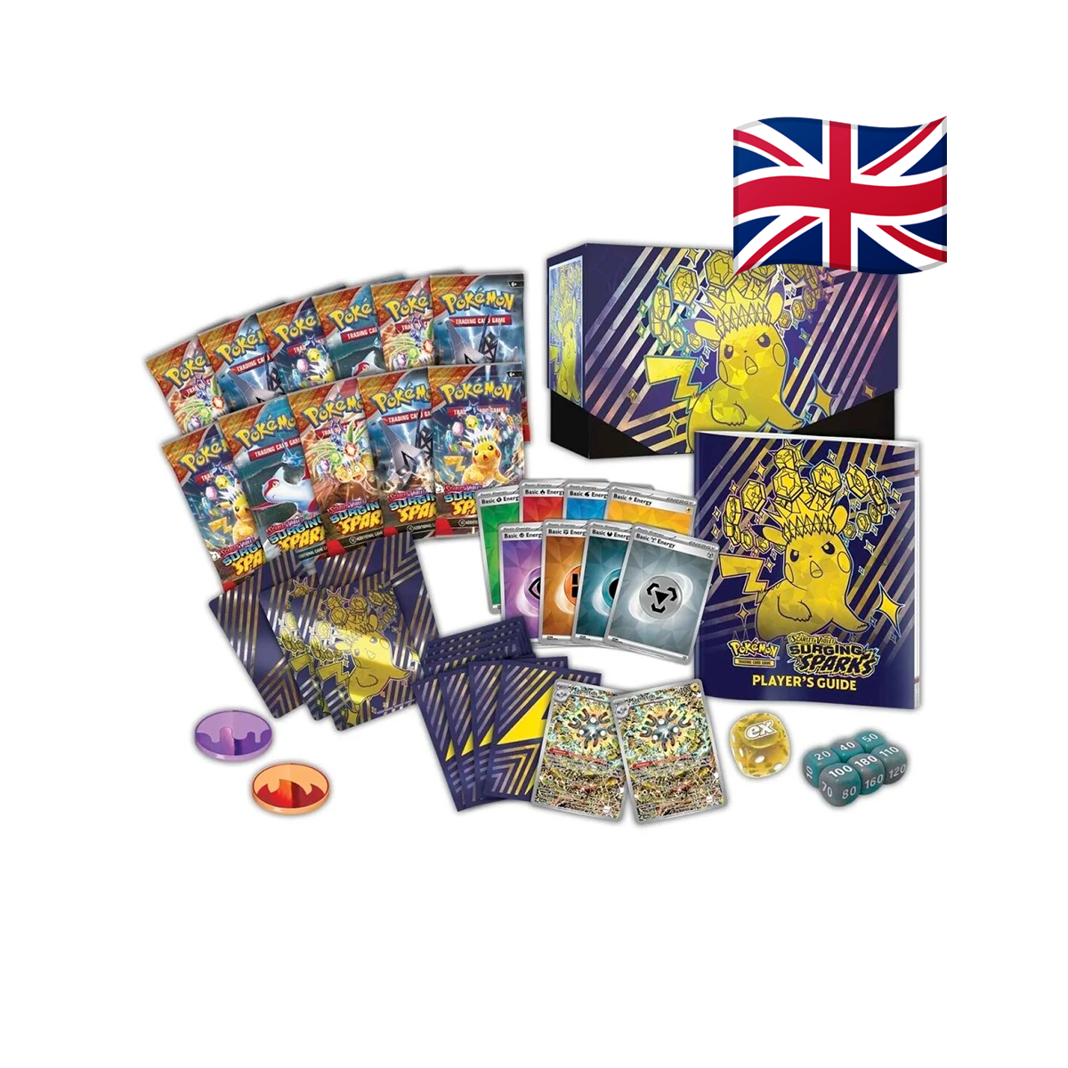 Pokémon SV08 Surging Sparks Elite Trainer Box EN