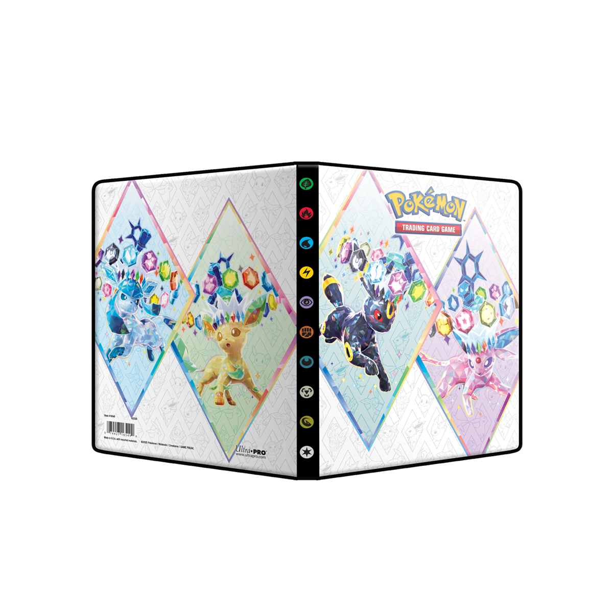 Ultra PRO Scarlet & Violet 8.5 Prismatic Evolutions 4-Pocket Portfoli
