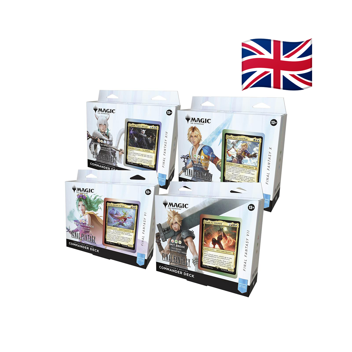 MTG - Final Fantasy: Collectors Edition Commander Deck Display (4 Dec