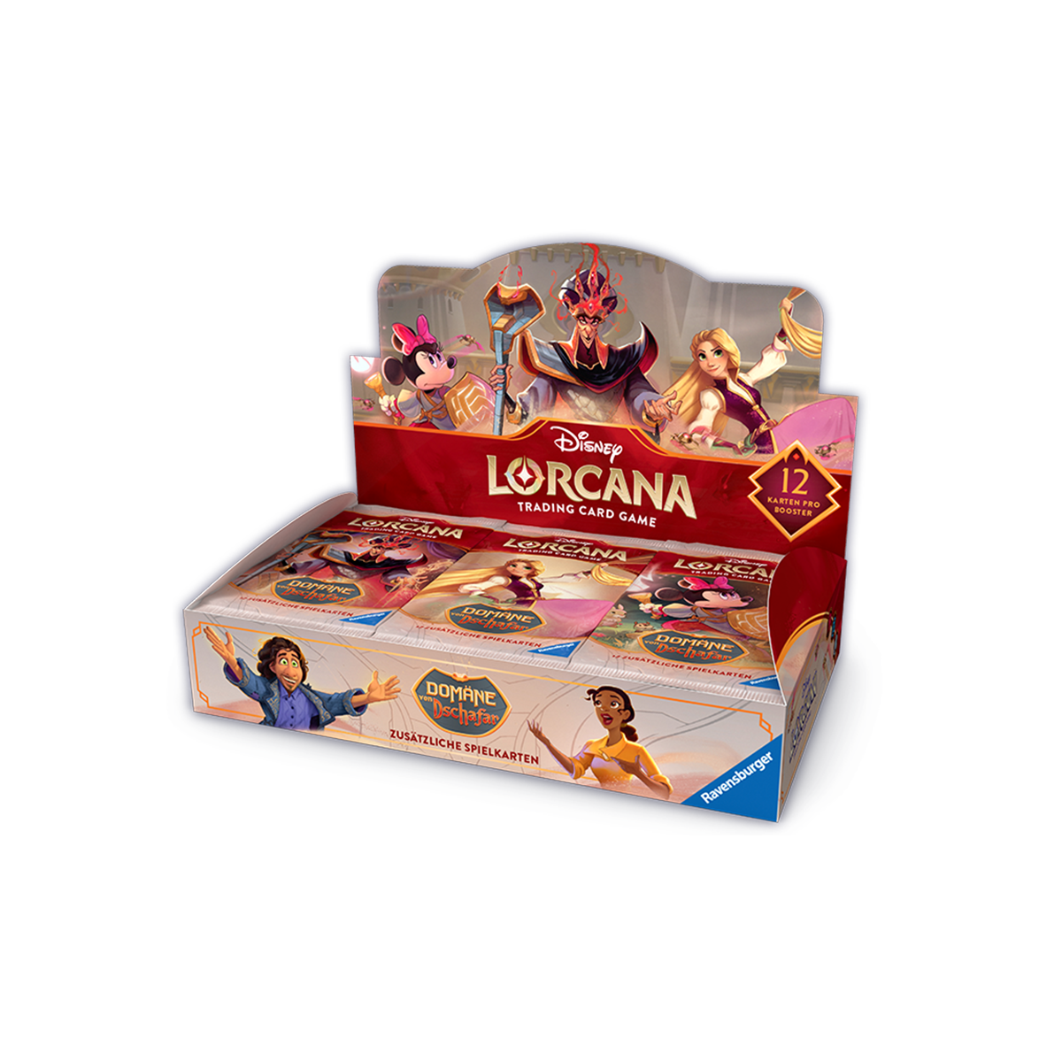 Ravensburger Disney Lorcana "Domäne von Dschafar" Booster Display DE