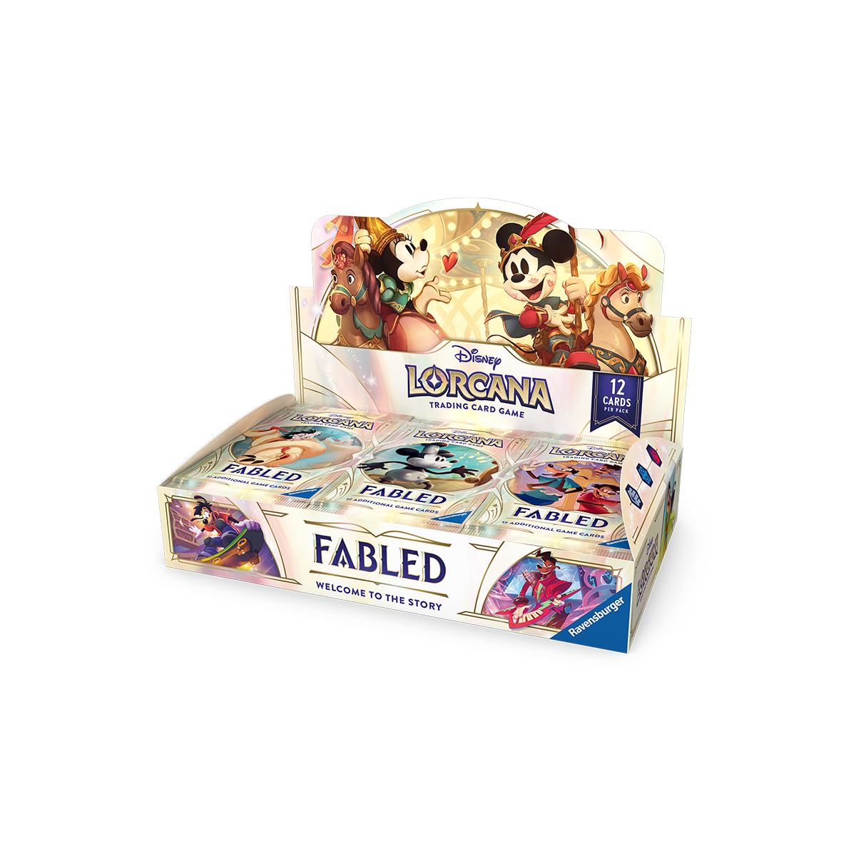 Ravensburger Disney Lorcana "Fabled" Booster Display EN