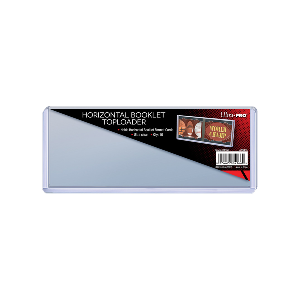 Ultra PRO Horizontal Booklet Toploader 10ct