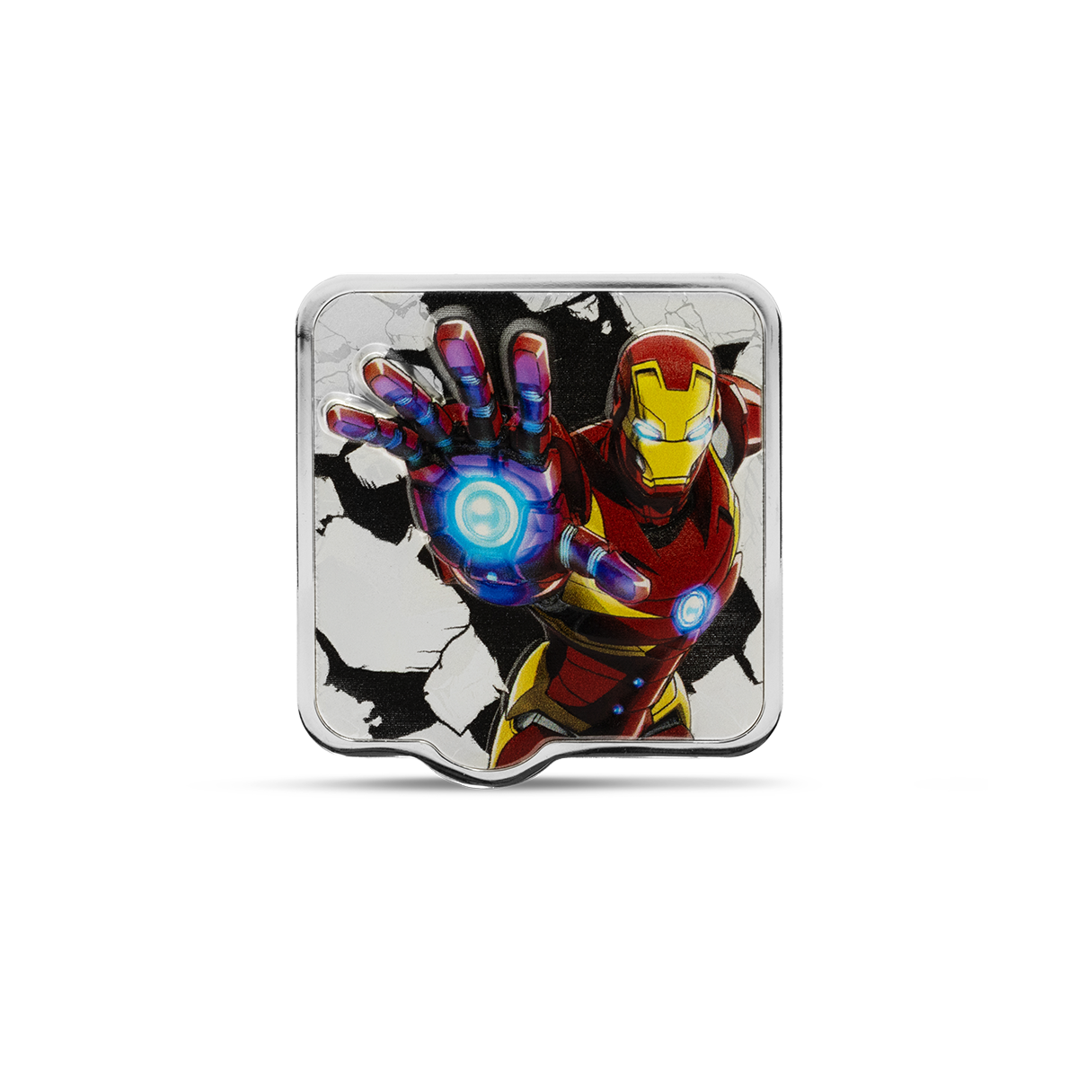 AGORO - Marvel - Smash - Ultra High Relief - Iron Man "ZAPT!!" 2 oz S