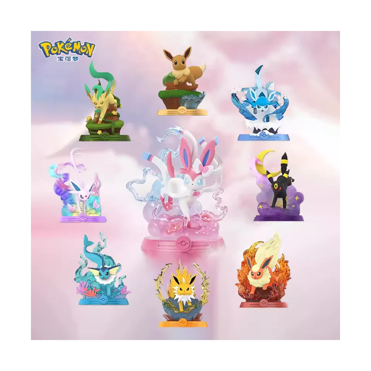 FUNISM Pokémon Blind Box Eevee Series Figur