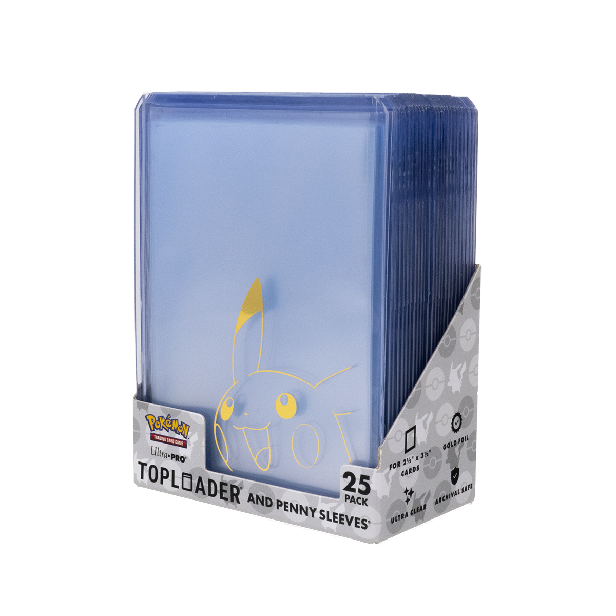Ultra PRO Pikachu TOPLOADER® and PENNY SLEEVES® Combo Pack for the Po